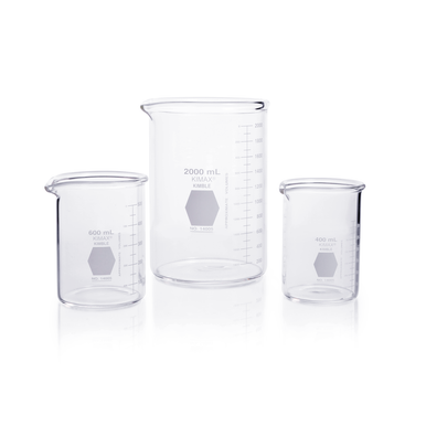 Beaker, Heavy Duty, Low Form, Scale, 4000ML - KTEC Equipment and Supplies