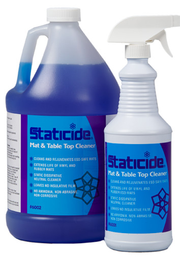 CLEANER, FOR ESD MAT AND TABLE TOP, GALLON - KTEC Equipment and Supplies