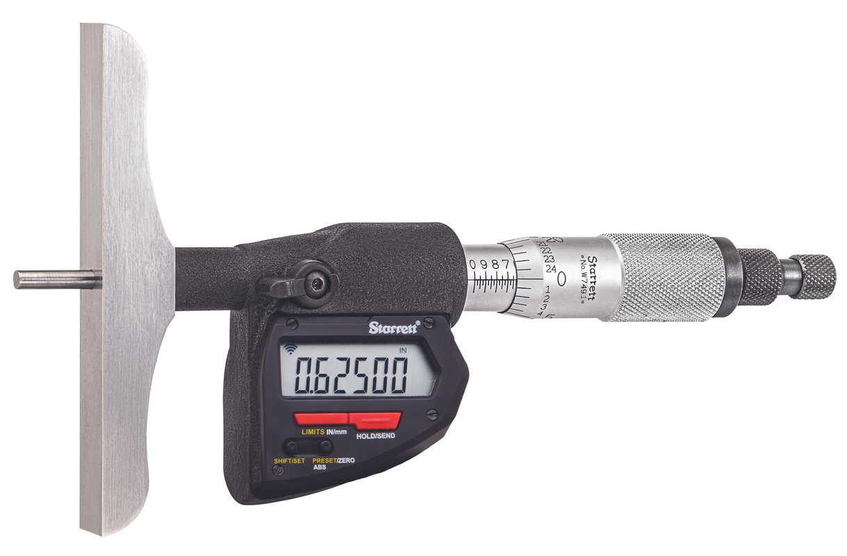 Starrett Digital Micrometer 0 1