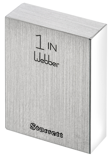 RS 1.000 A1 Rectangular Gage Block - Starrett