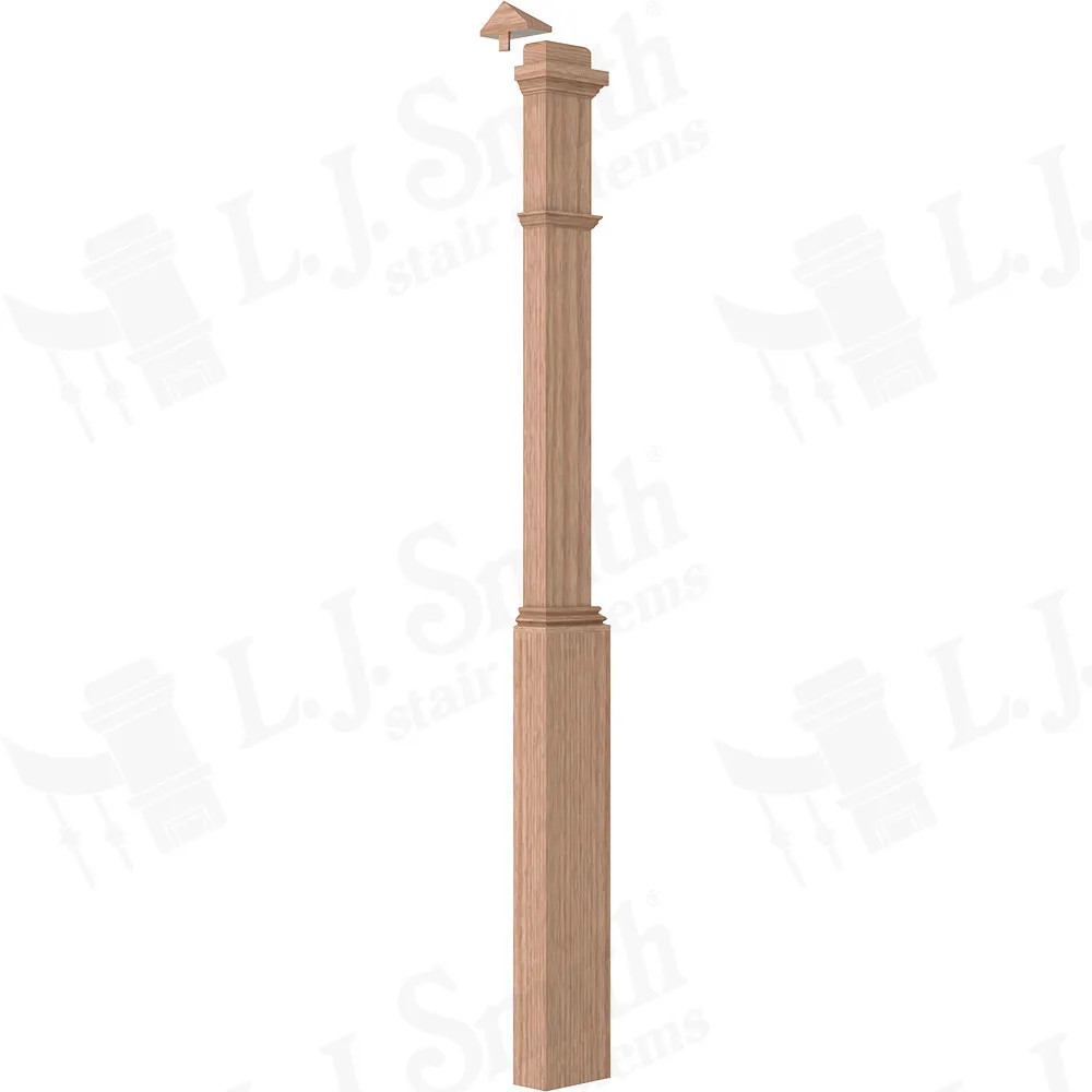 Wood Stairparts - Wood Newel Posts - LJ Smith Wood Newel Post - LJ ...