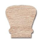 #7092 Right Handed "Well Hole" Gooseneck, 5 1/2" C to C with Cap ...