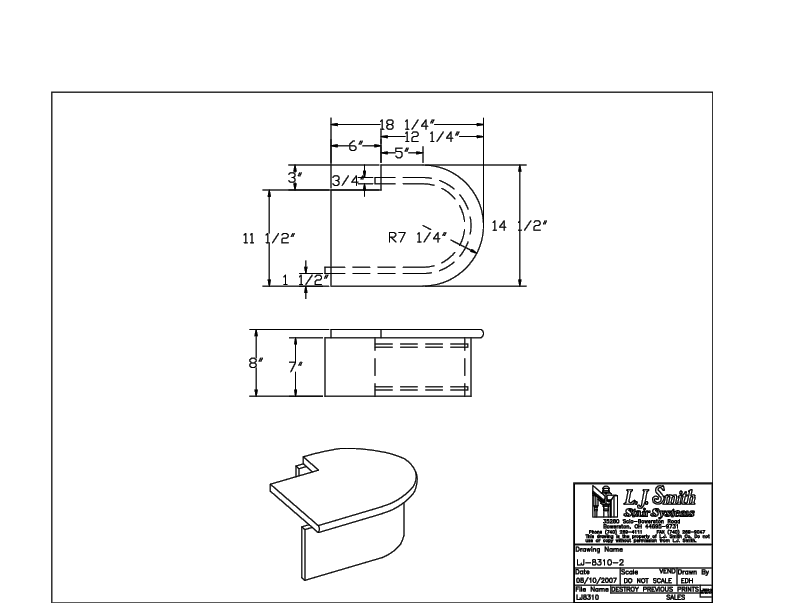 LJ-8310-2 False End Starting Step