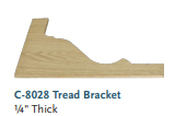 C-8028 Plain Tread Bracket