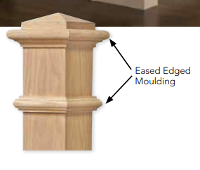 LJP-4691 Plain 7-1/2" x 55" Box Newel