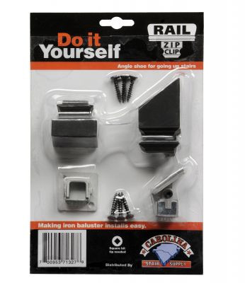 Installation Hardware - Carolina Stair - Zip Clip Baluster Fastener ...
