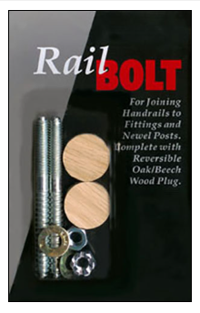 Rail Bolt Oak/Beech wood plug #6288