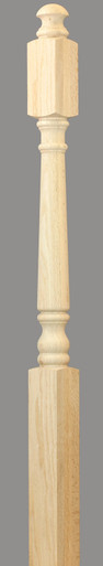 C-4542 Traditional 3" x 54" Starting Newel