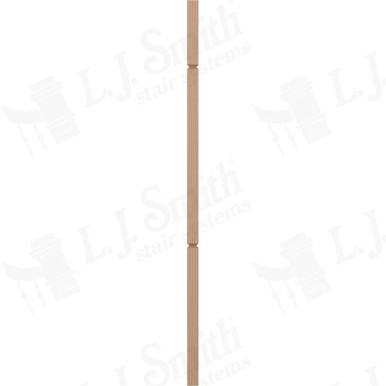 LJ-5060V Square 1 1/4" X 42" V-Groove Baluster