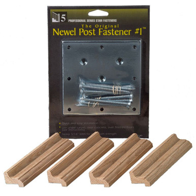 #3006 Poplar Newel Plate Fastener