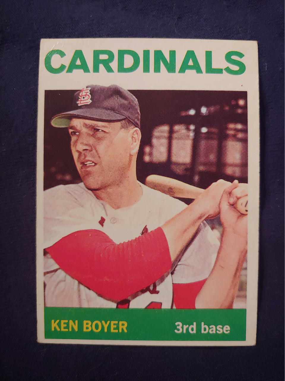 1964 Topps #160 Ken Boyer vg
