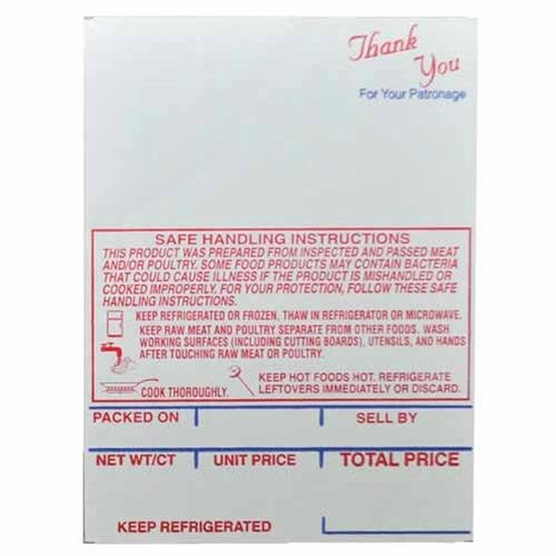 Safe Handling Labels (1,000/Roll)