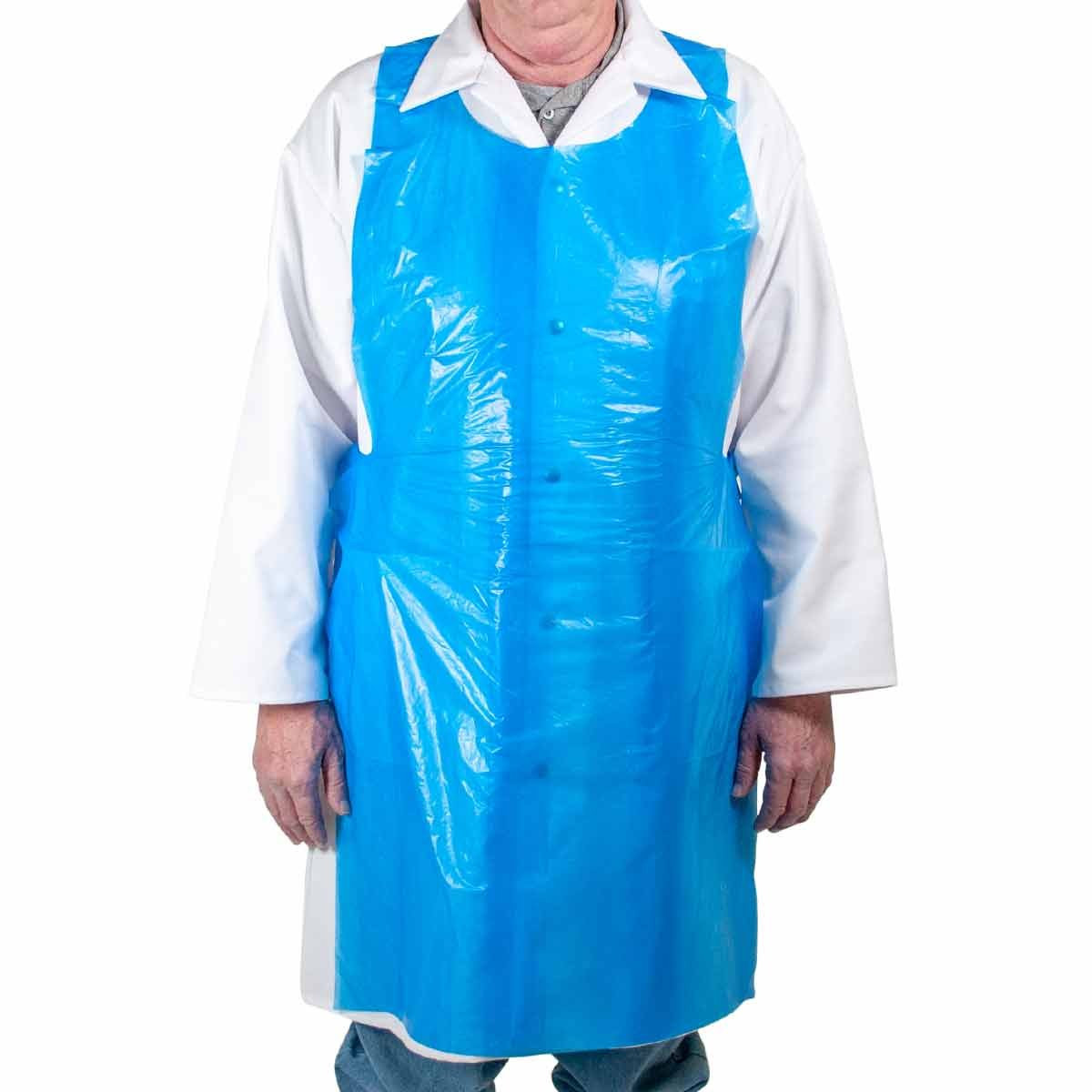 35" x 45" Blue Vinyl Apron