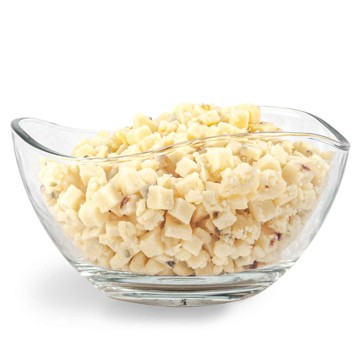 Cheddar High Temp Cheese - 1/4 in. Diced Cubes - Walton's