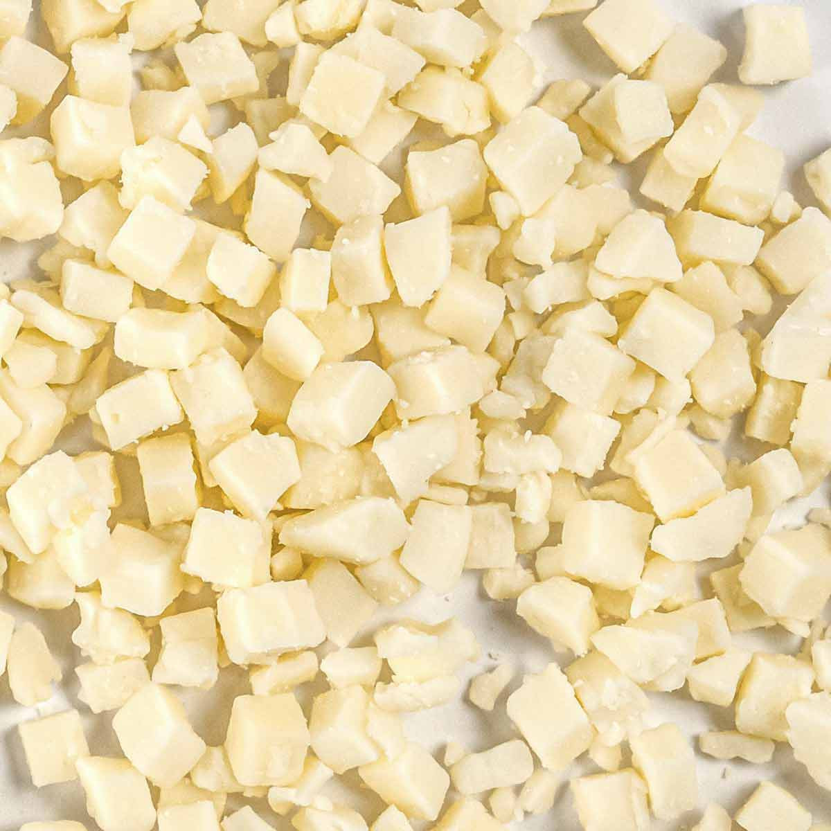 Cheddar High Temp Cheese - 1/4 in. Diced Cubes - Walton's