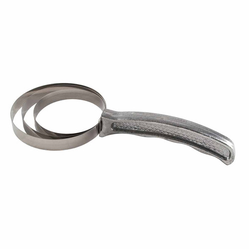 Round Stainless Steel Bone Dust Scraper