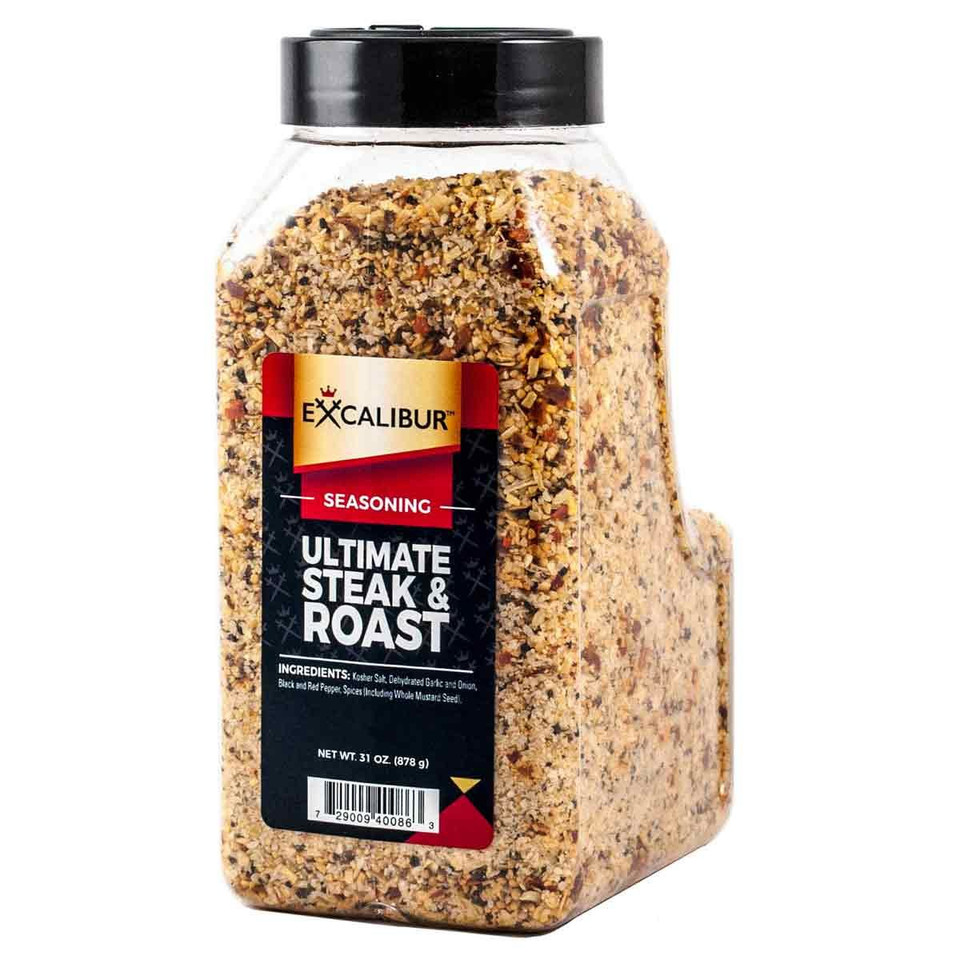 Ultimate Steak & Roast Rub Seasoning Shaker - Excalibur Seasoning ...