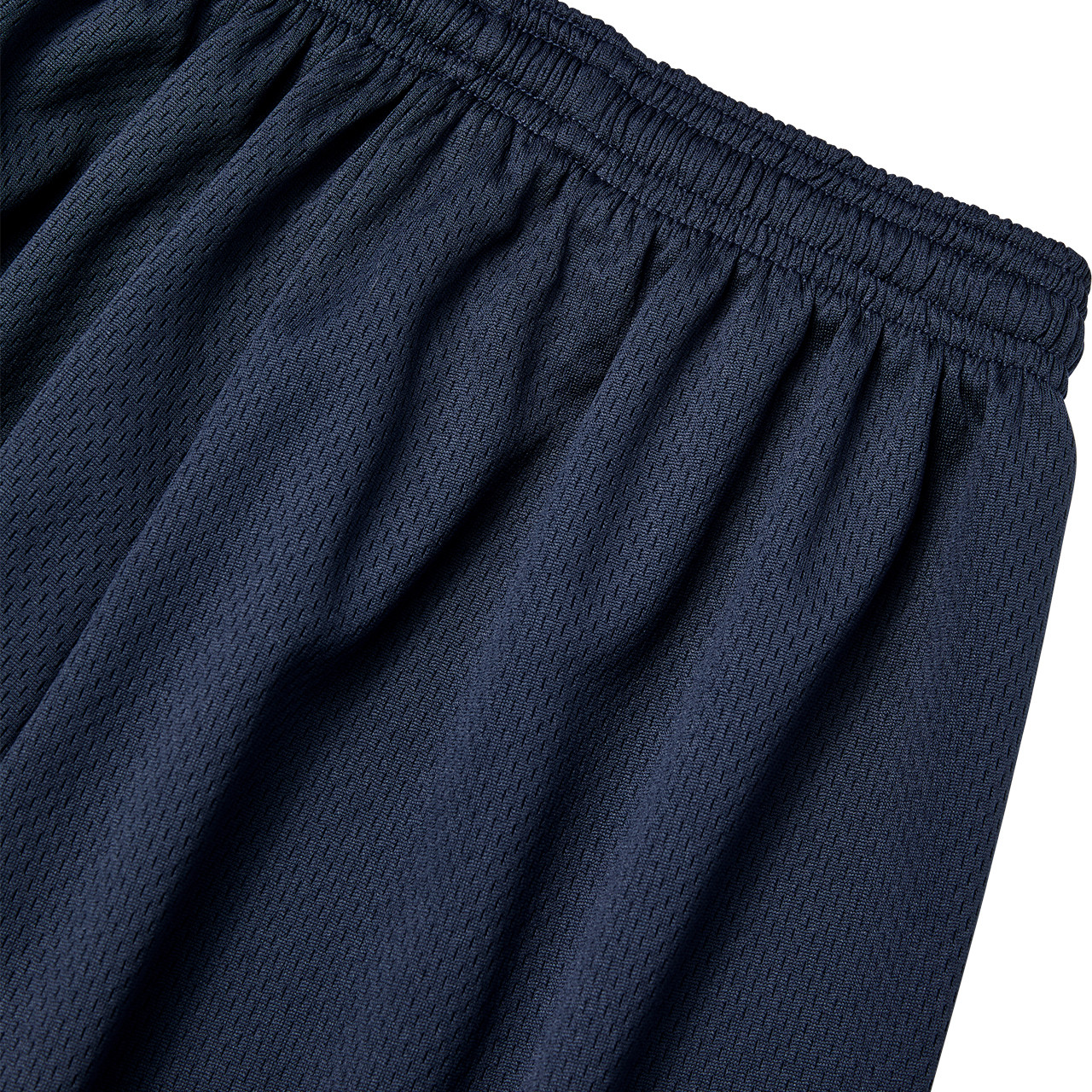 Micromesh Gym Shorts with heat transferred logo [TX169-101-GHT-NAVY ...