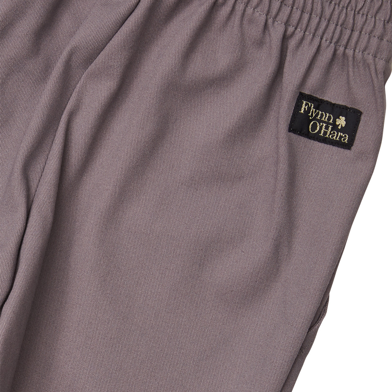 Pull-On Elastic Waist Pants [NJ070-PULL ON-STEEL GY] - FlynnO'Hara Uniforms
