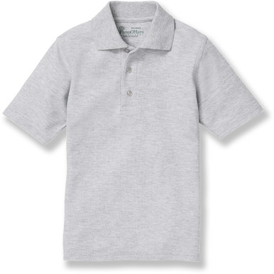 Short Sleeve Polo Shirt with embroidered logo [PA211-KNIT-MCA-ASH ...