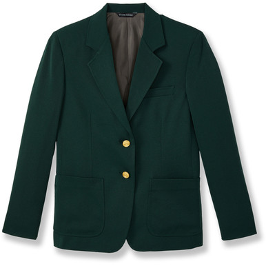 Girls' Polyester Blazer with embroidered logo [VA303-2000/GVB-GREEN ...