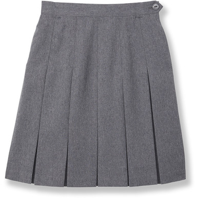Box Pleat Skirt [OK015-505-10-GREY] - FlynnO'Hara Uniforms