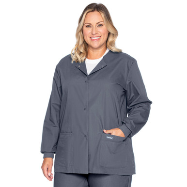 Warm-Up Jacket with embroidered logo [NY066-7525/CSN-GREY] - FlynnO ...