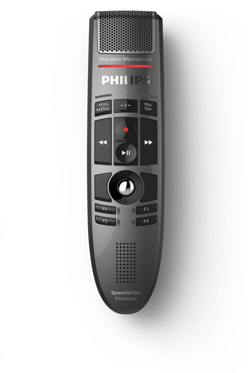 Philips LFH3510 SpeechMike Premium USB Dictation Microphone - Push ...