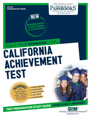 Passbooks.com | California Achievement Test (CAT) (ATS-101)