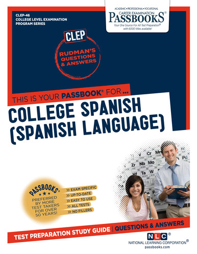 Passbooks.com | College Spanish (Spanish Language) (CLEP-46)