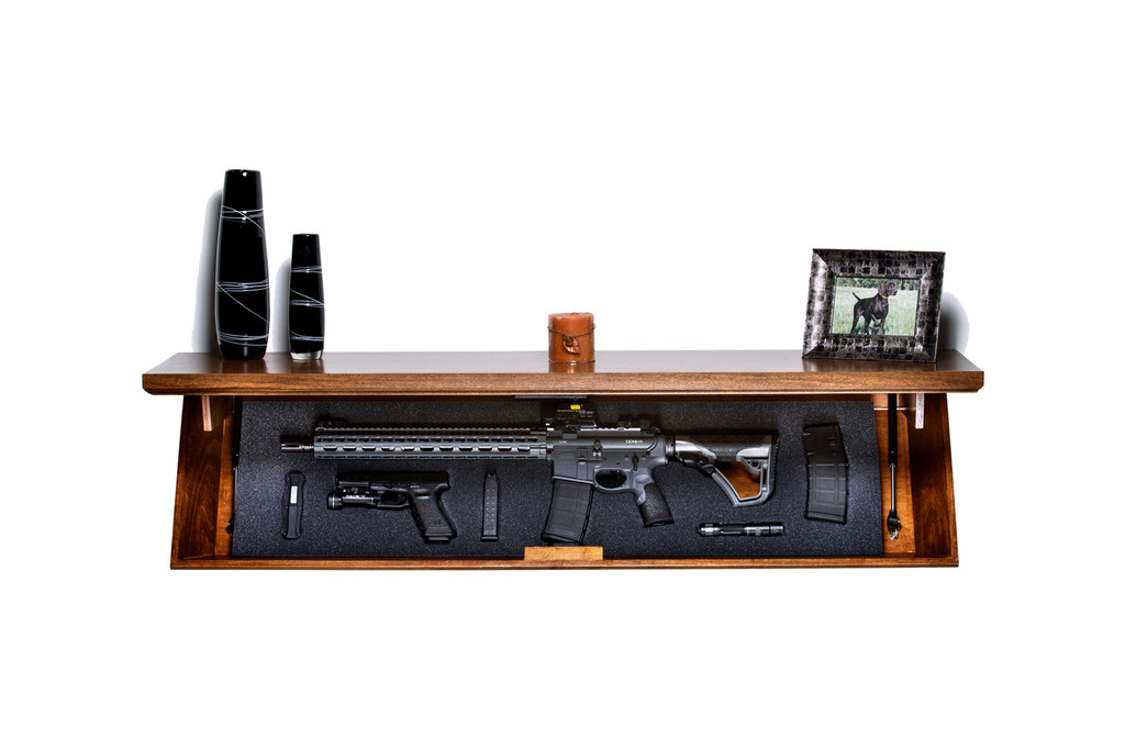 The Freedom 52R - Tactical Traps Concealment Rifle Shelf