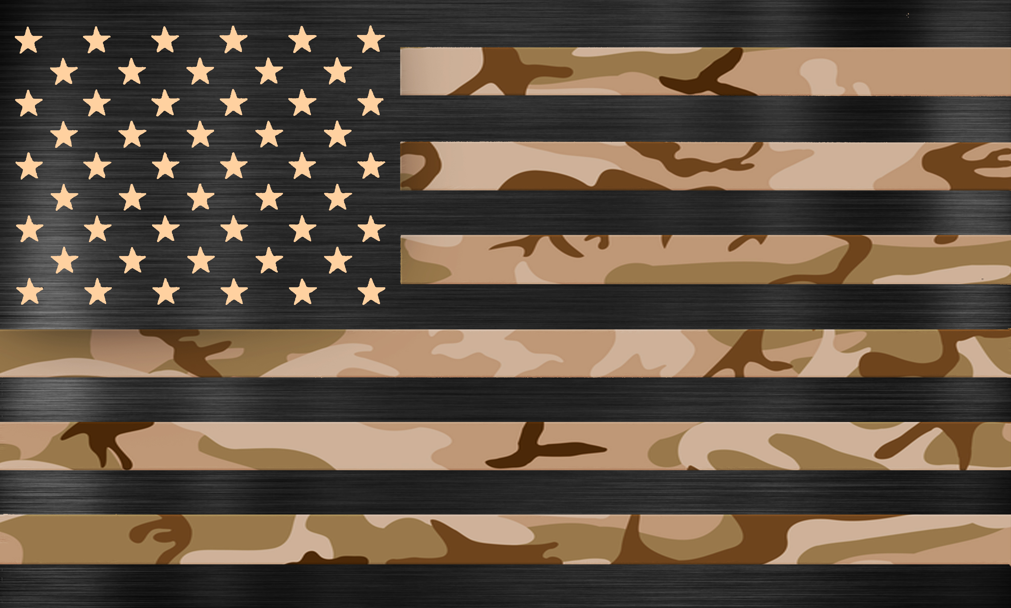Camo American Flag Wallpaper