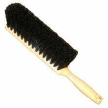 Black Plastic All Purpose Counter Brush - 2 1/2" Bristle Trim