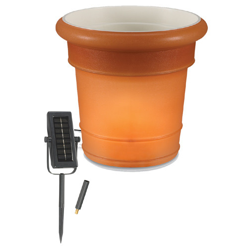GardenGlo Illuminated Solar Planter