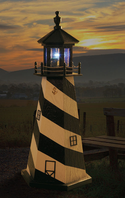 Solar Lighthouse Light Kit