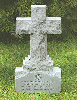 The Golden Gates Cross Memorial Stone