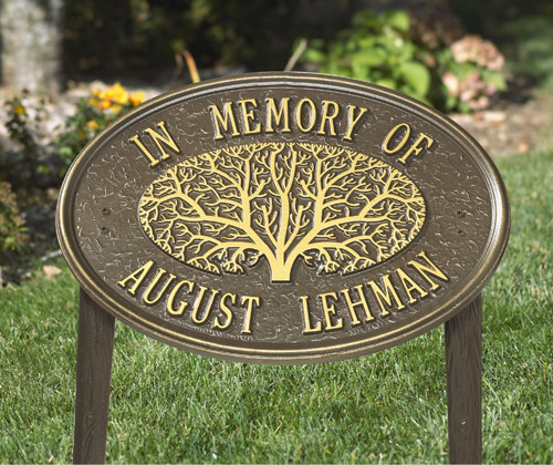 Great Oak Tree Memorial Plaque