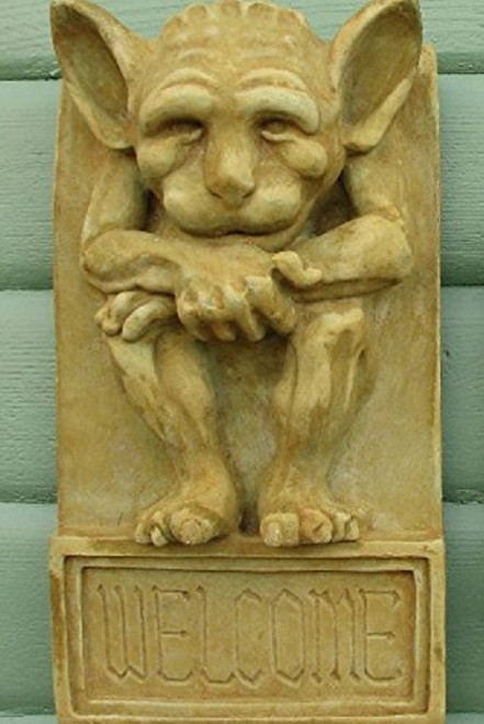 Irving Gargoyle Welcome Plaque