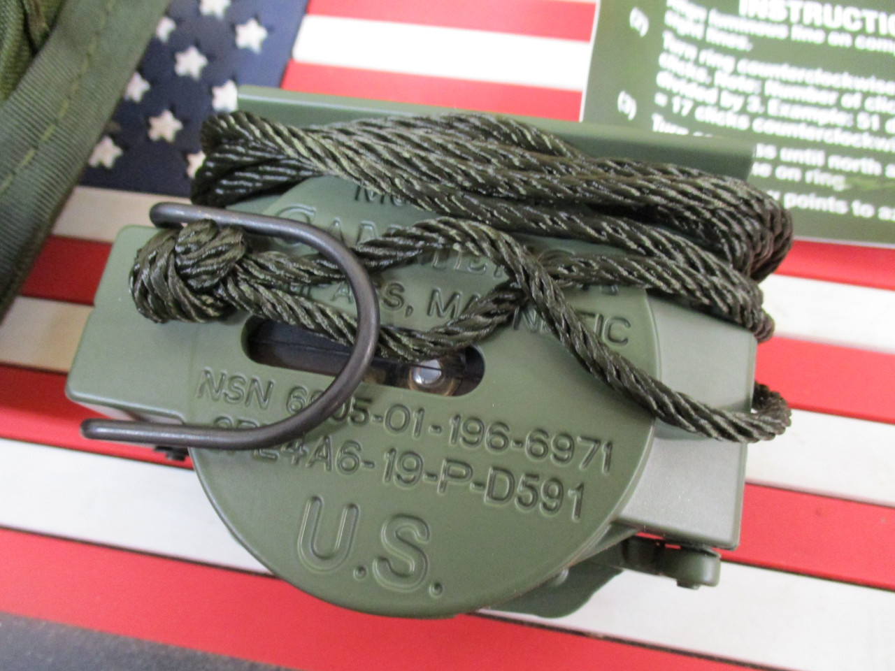 Small Compass Cammenga 3HCS Official US Military Lensatic Compass ...