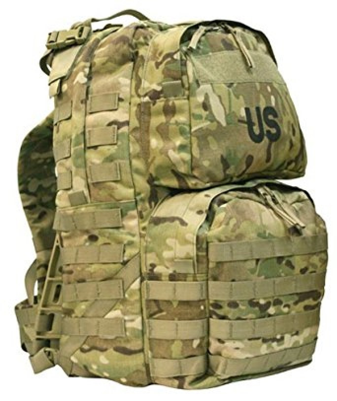 COMPLETE ARMY OCP MOLLE MEDIUM RUCKSACK W/ SHOULDER STRAPS FRAME ...