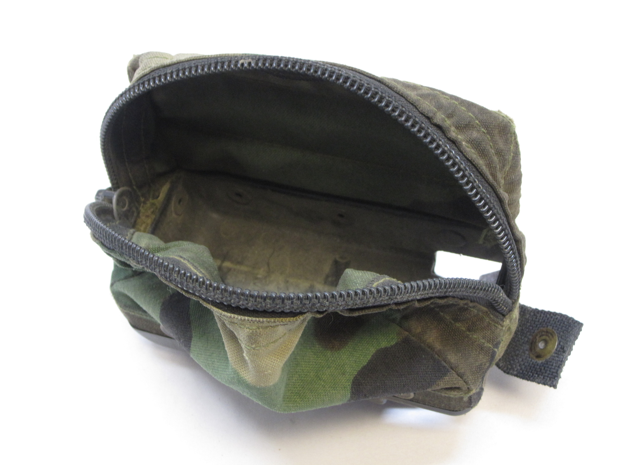 WOODLAND BDU M249 AMMO POUCH 100 ROUND SOFT PACK NUT SACK SAW START TAB ...