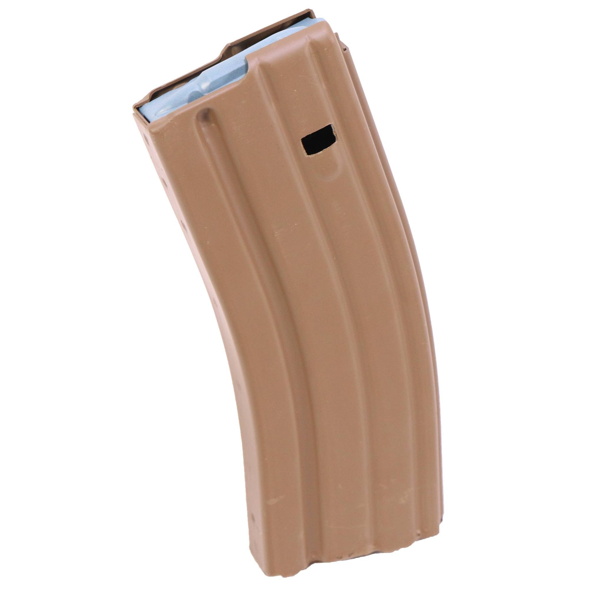 USGI ENHANCED PERFORMANCE EPM 30-ROUND AR/M4 BLUE FOLLOWER MAGAZINE