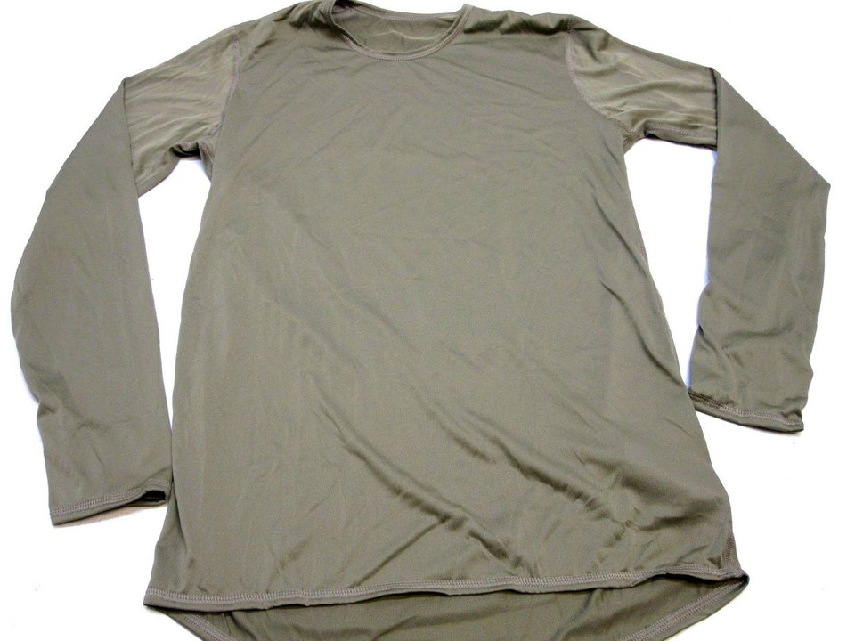 ARMY OCP SILK WEIGHT TOP LEVEL 1 BASE LAYER SHIRT MEDIUM/REGULAR ...