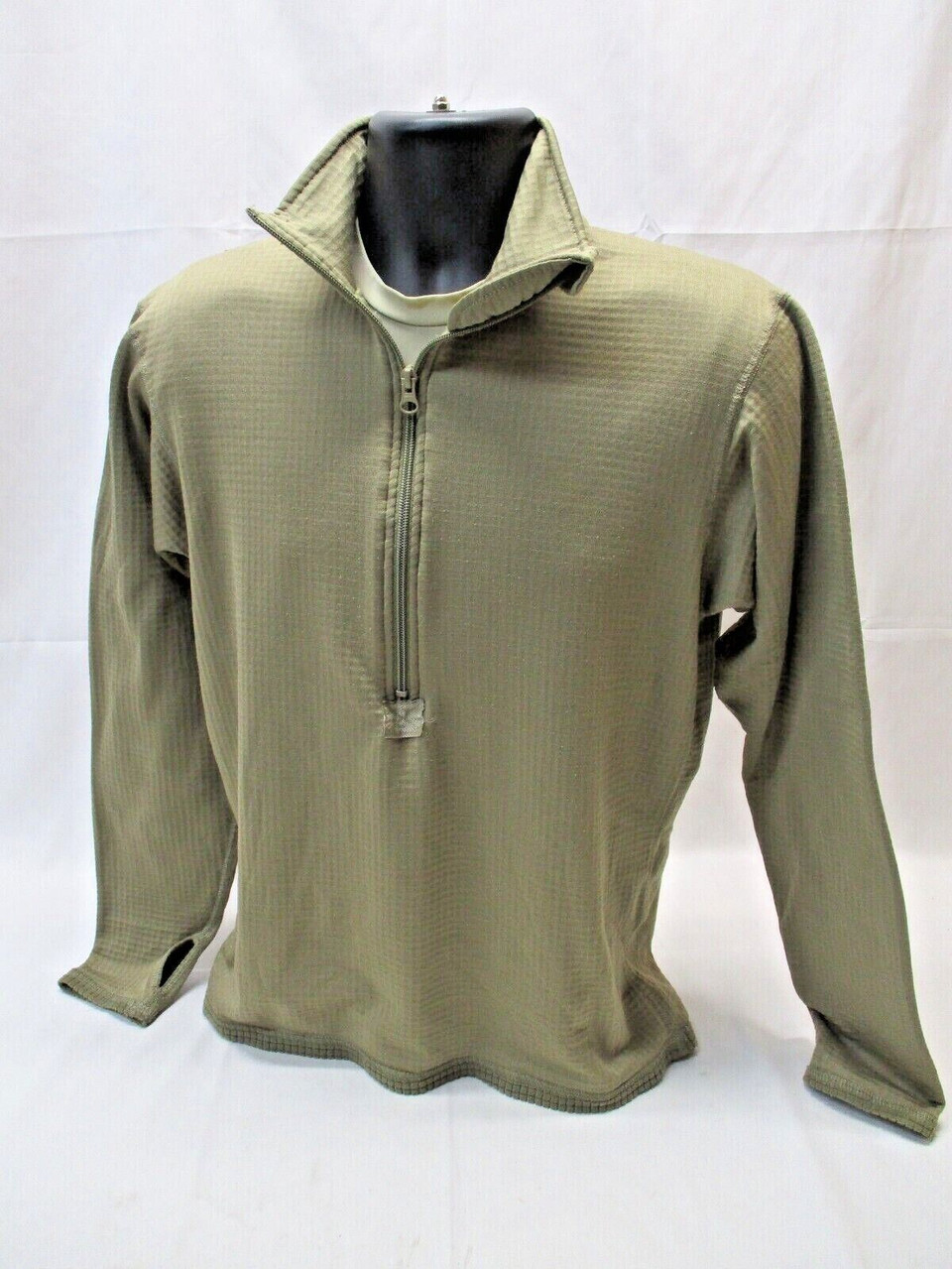 USGI MILITARY COYOTE GEN III GRID FLEECE WAFFLE TOP THERMAL SHIRT MID ...
