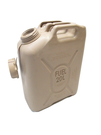 New Military Fuel Can SupplyCore MFC 20L Jerry Can Desert Tan 5 Gallon
