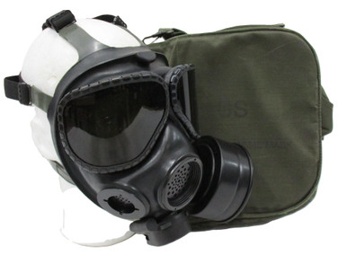 MILITARY SURPLUS M40 SERIES GAS MASK PROTECTIVE FULL FACE RESPIRATOR ...