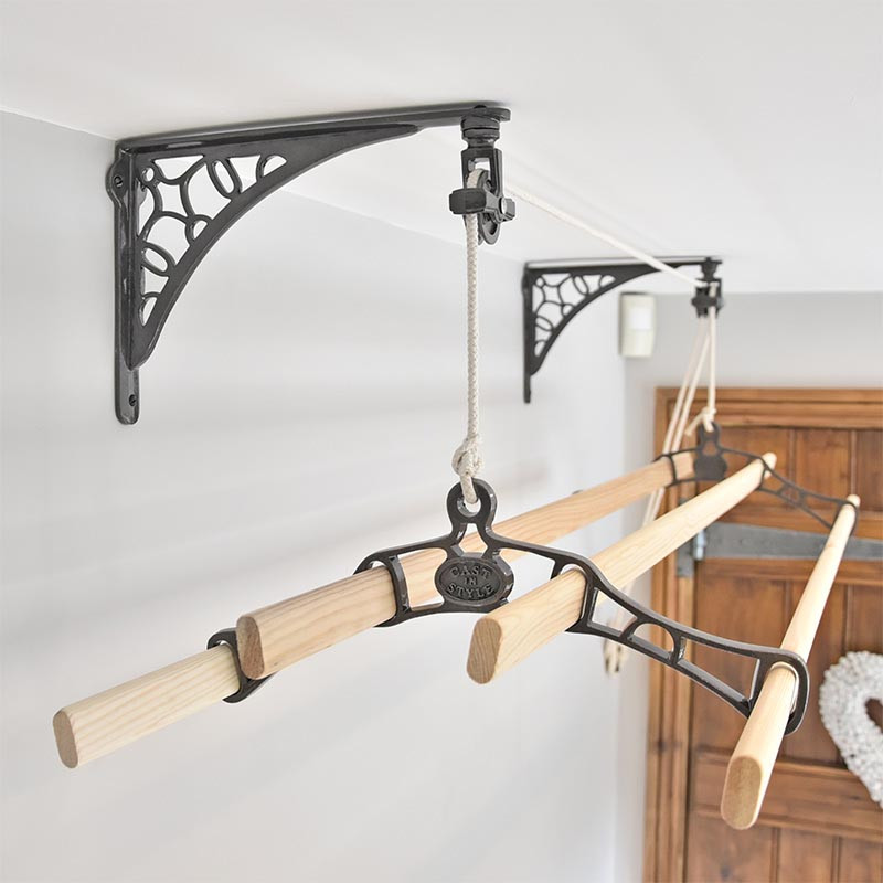 Clothes Airers | Ceiling Mounted Drying Racks - Clotheslines.com