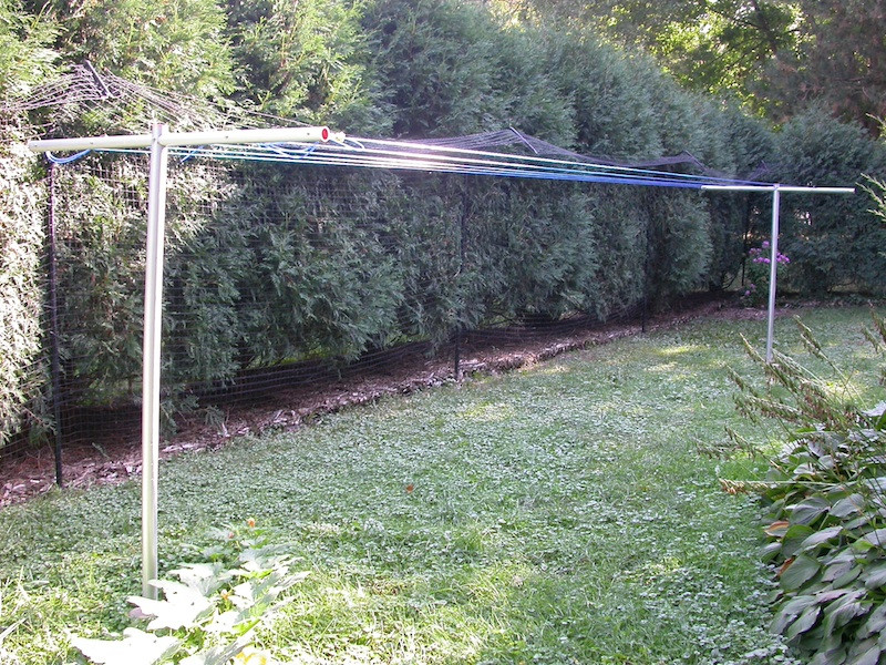 Heavy Duty T-Post Clothesline Poles | Clotheslines.com