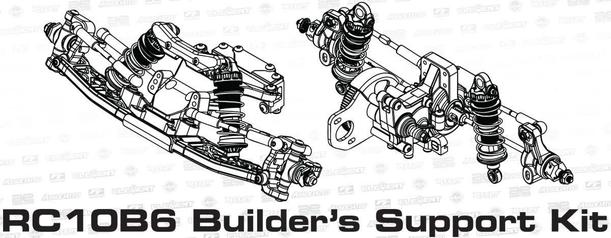 RC10B6 Builder''s Support Kit - Associated Electrics