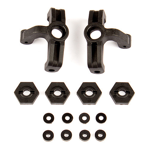 Steering Blocks and Wheel Hexes Set - Associated Electrics